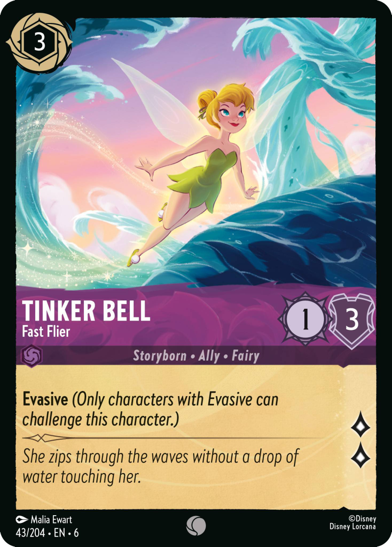 Tinker Bell - Fast Flier - Mushu Report (Lorcana Wiki)