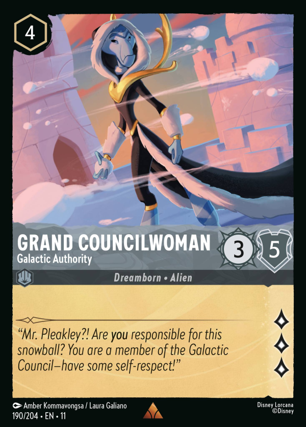 Grand Councilwoman - Galactic Authority - Mushu Report (Lorcana Wiki)
