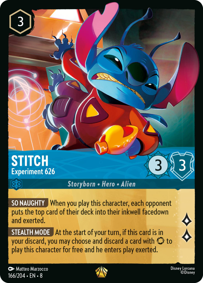 Stitch - Experiment 626 - Mushu Report (Lorcana Wiki)