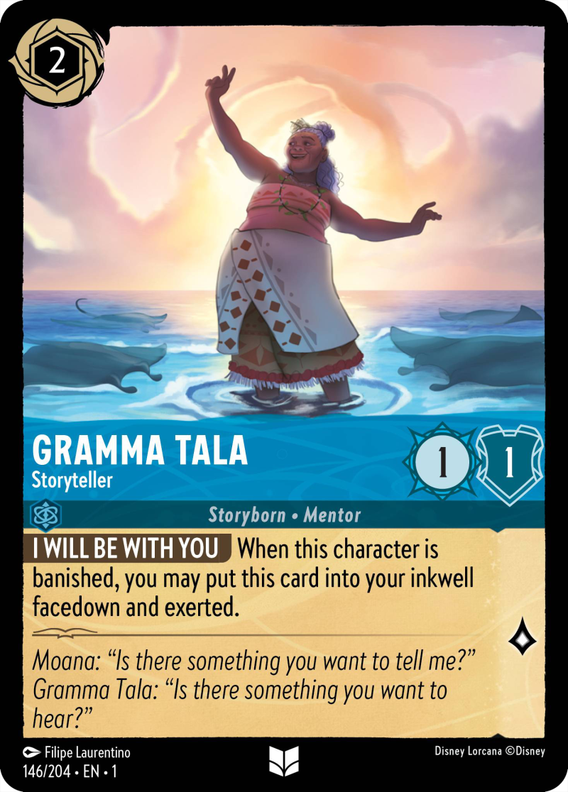 Gramma Tala (character) - Mushu Report (Lorcana Wiki)