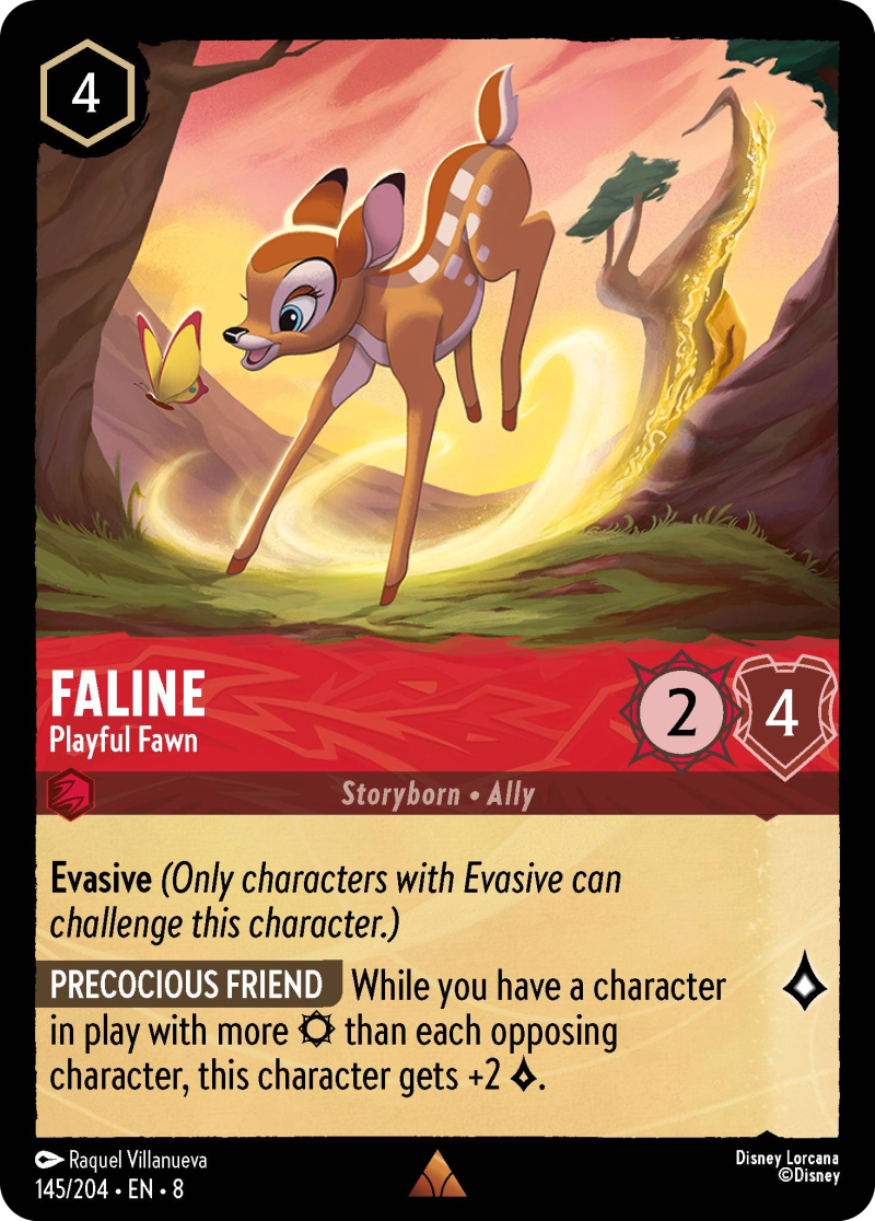 Faline - Playful Fawn - Mushu Report (Lorcana Wiki)