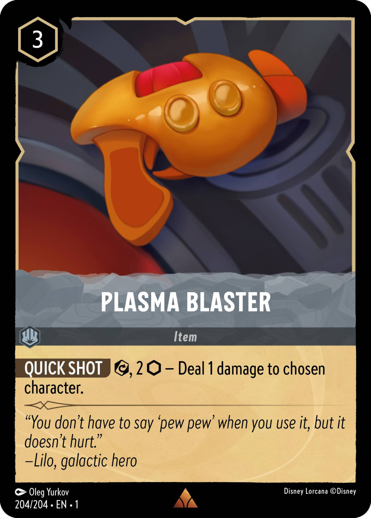 Plasma Blaster - Mushu Report (Lorcana Wiki)