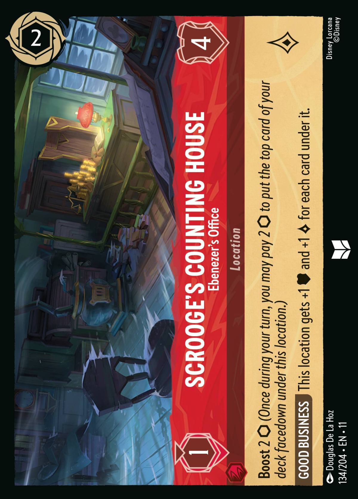 Scrooge's Counting House - Ebenezer's Office - Mushu Report (Lorcana Wiki)