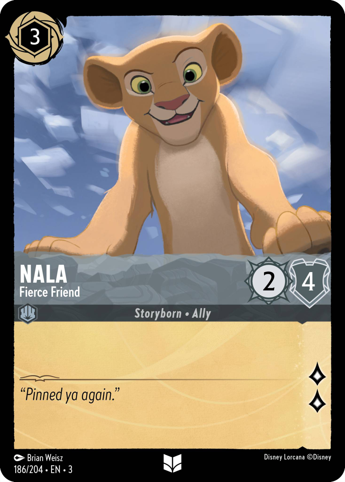 Nala - Fierce Friend - Mushu Report (Lorcana Wiki)