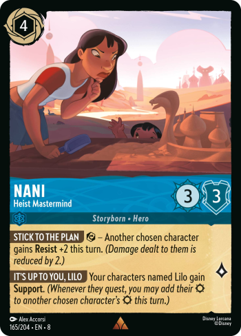 Nani (character) - Mushu Report (Lorcana Wiki)