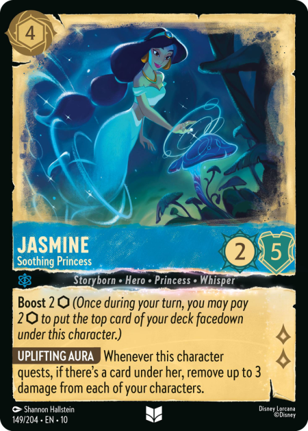 Jasmine - Soothing Princess - Mushu Report (Lorcana Wiki)