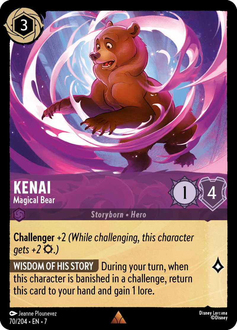 Kenai (character) - Mushu Report (Lorcana Wiki)