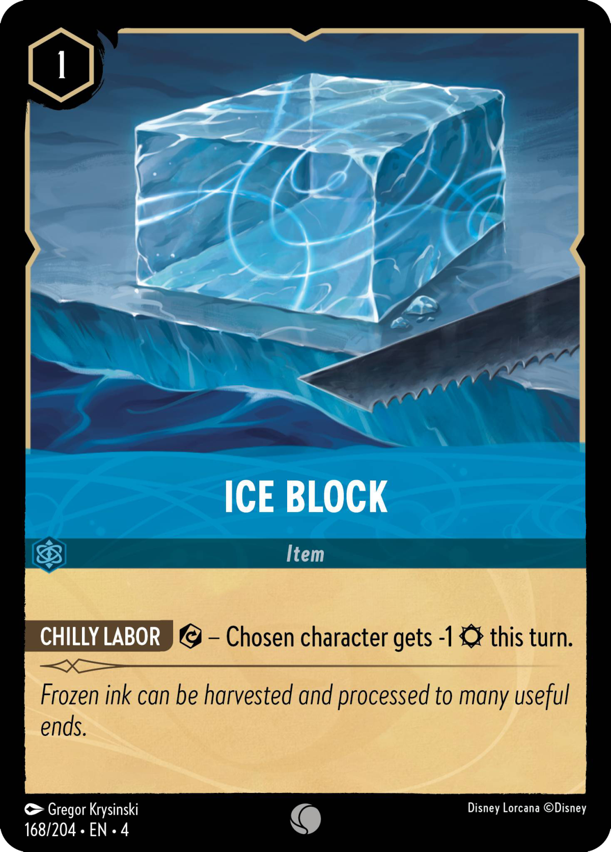Ice Block - Mushu Report (Lorcana Wiki)