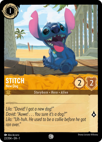 Stitch (character) - Mushu Report (Lorcana Wiki)