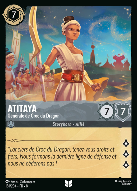 Atitaya - Fang General - Mushu Report (Lorcana Wiki)