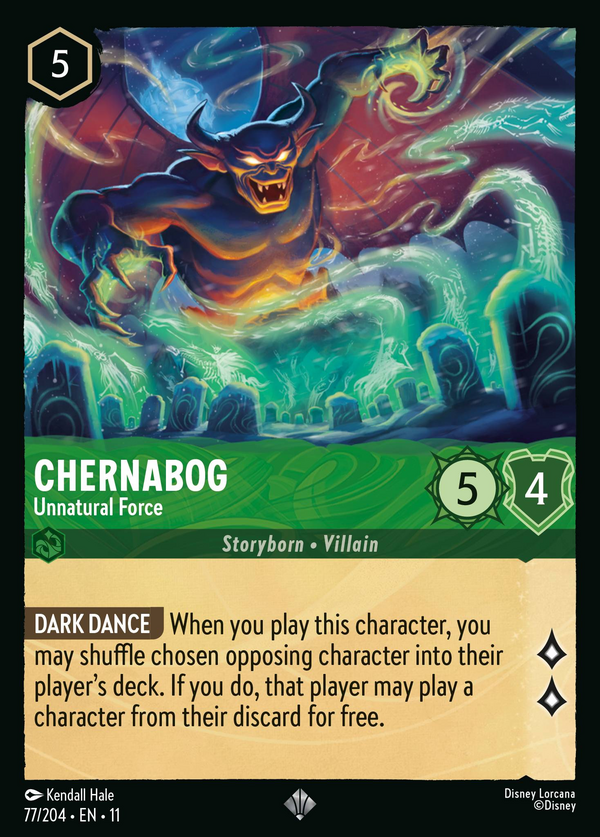 Chernabog - Unnatural Force - Mushu Report (Lorcana Wiki)
