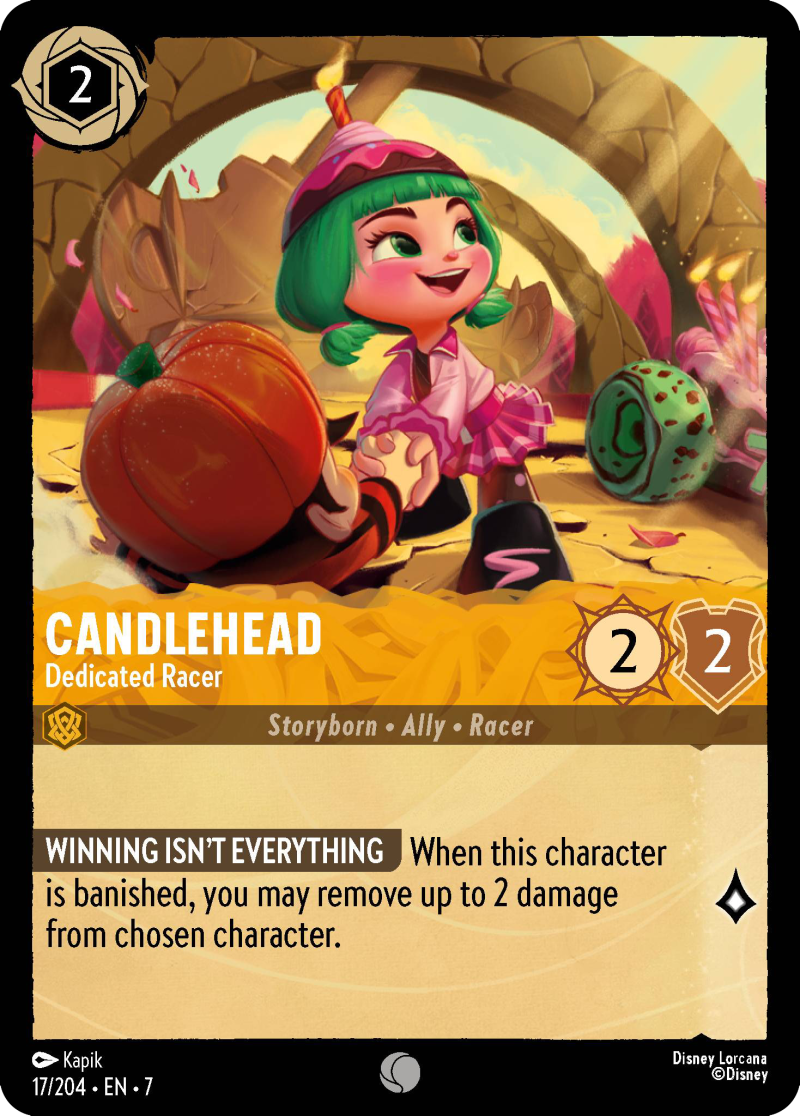 Candlehead (character) - Mushu Report (Lorcana Wiki)