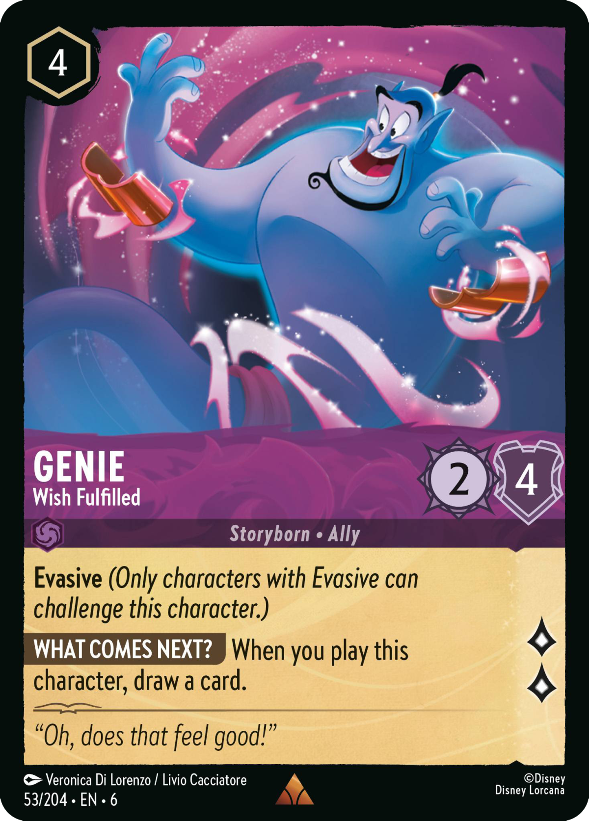 Genie - Wish Fulfilled - Mushu Report (Lorcana Wiki)
