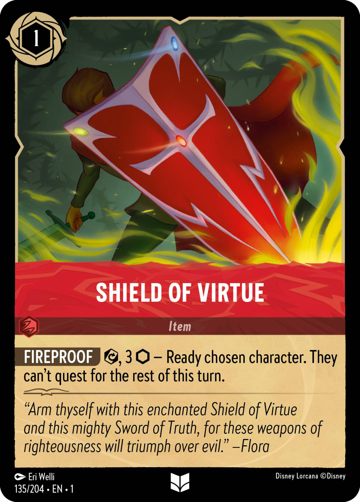 Shield of Virtue - Mushu Report (Lorcana Wiki)