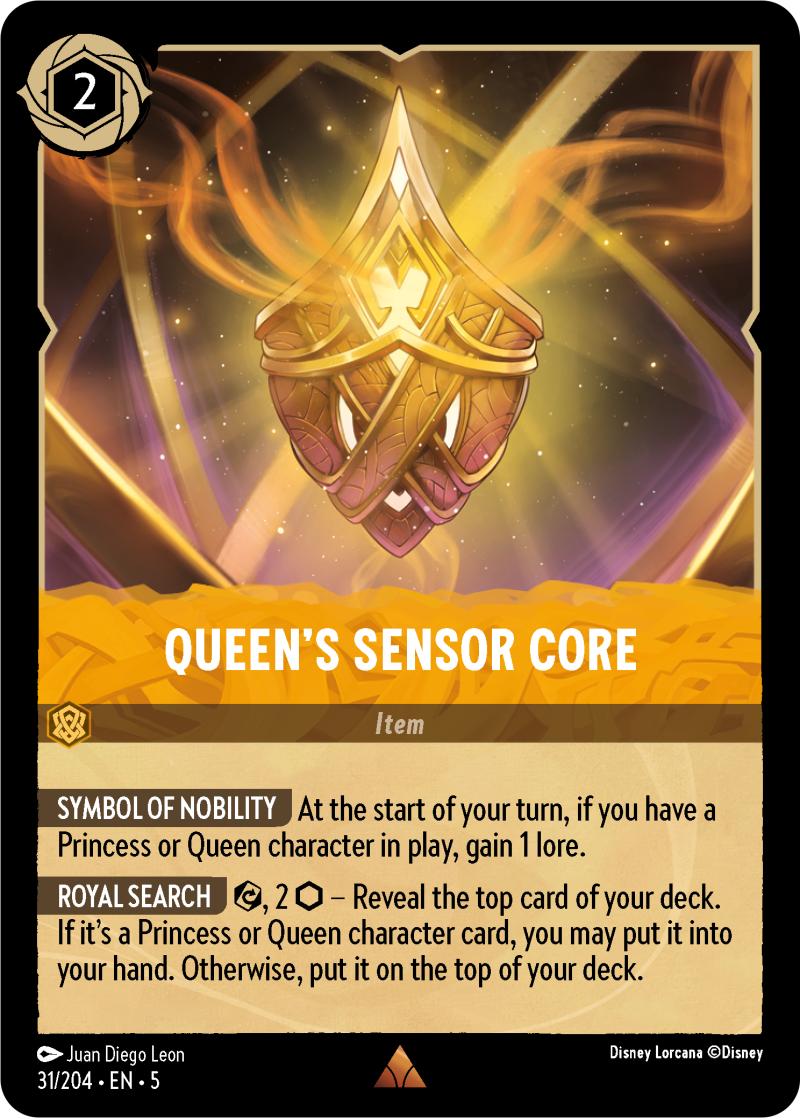 Queen's Sensor Core - Mushu Report (Lorcana Wiki)