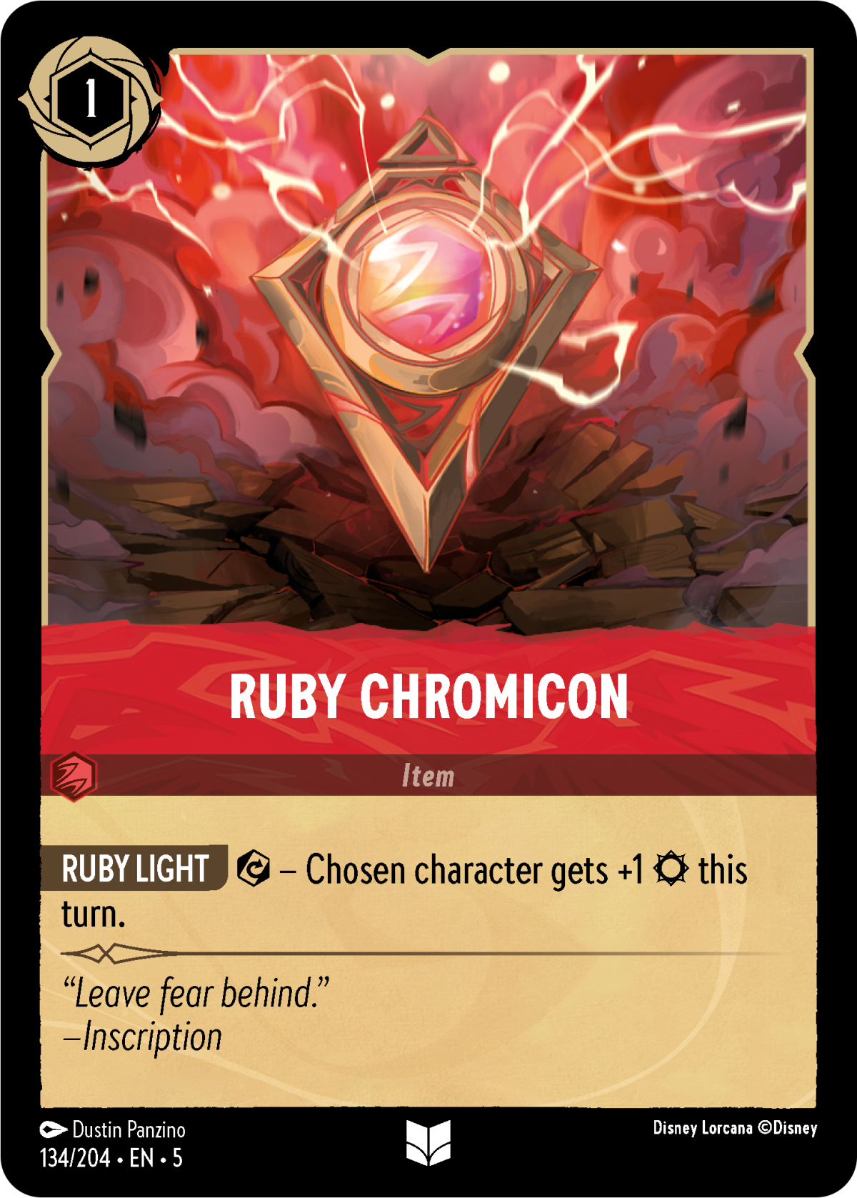 Ruby Chromicon - Mushu Report (Lorcana Wiki)