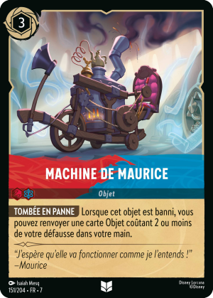 Maurice's Machine - Mushu Report (Lorcana Wiki)