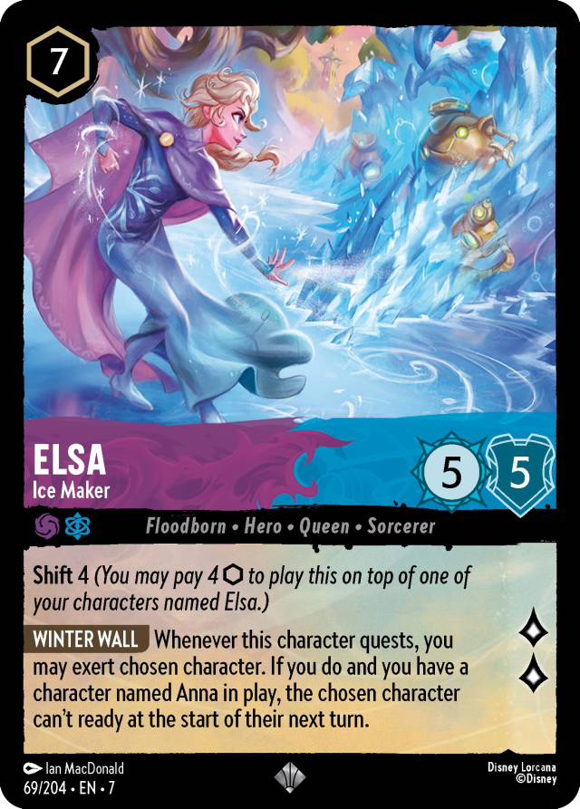 Elsa - Ice Maker - Mushu Report (Lorcana Wiki)