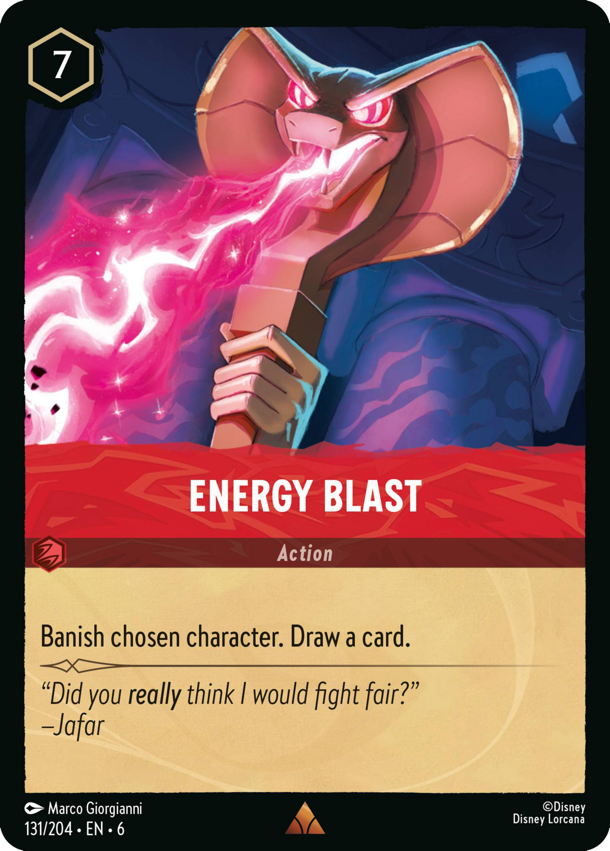 Energy Blast - Mushu Report (Lorcana Wiki)