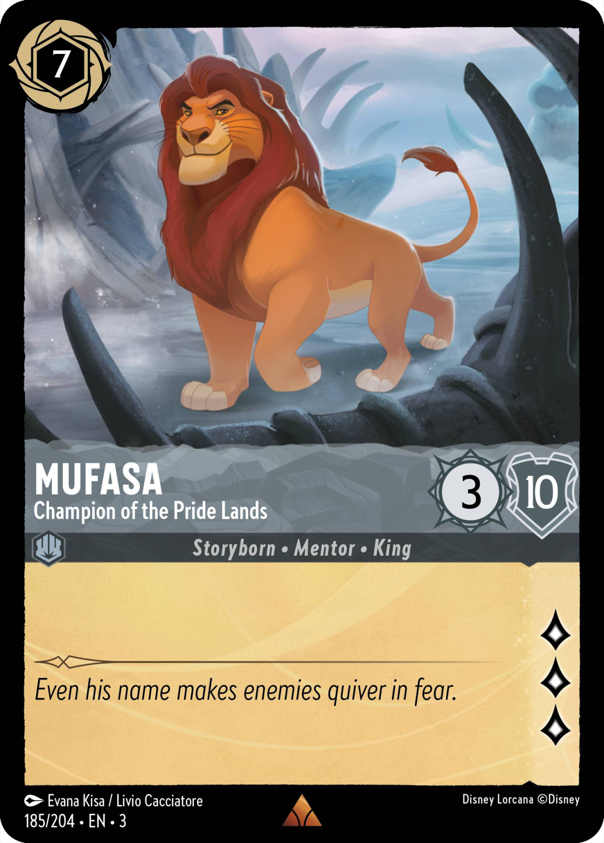 Mufasa - Champion of the Pride Lands - Mushu Report (Lorcana Wiki)