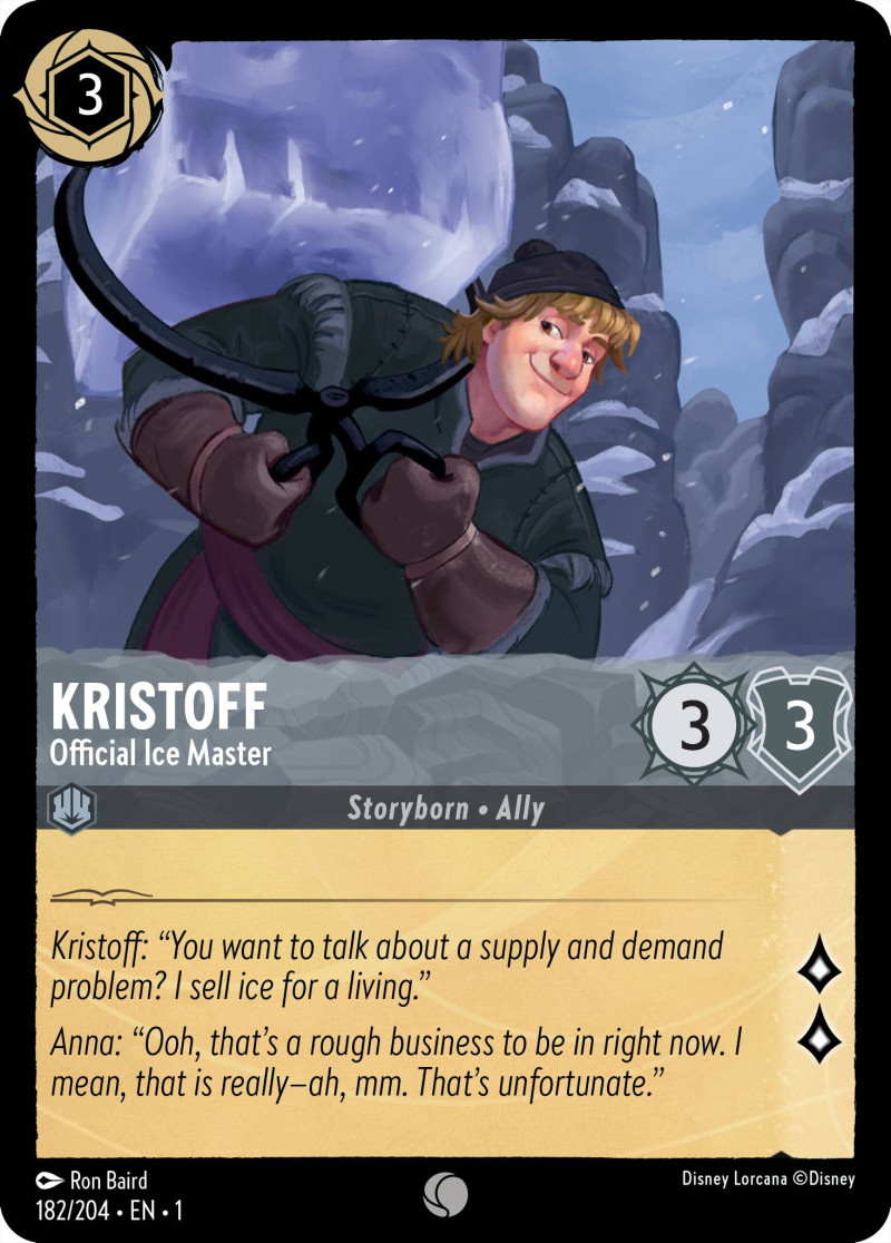 Kristoff (character) - Mushu Report (Lorcana Wiki)