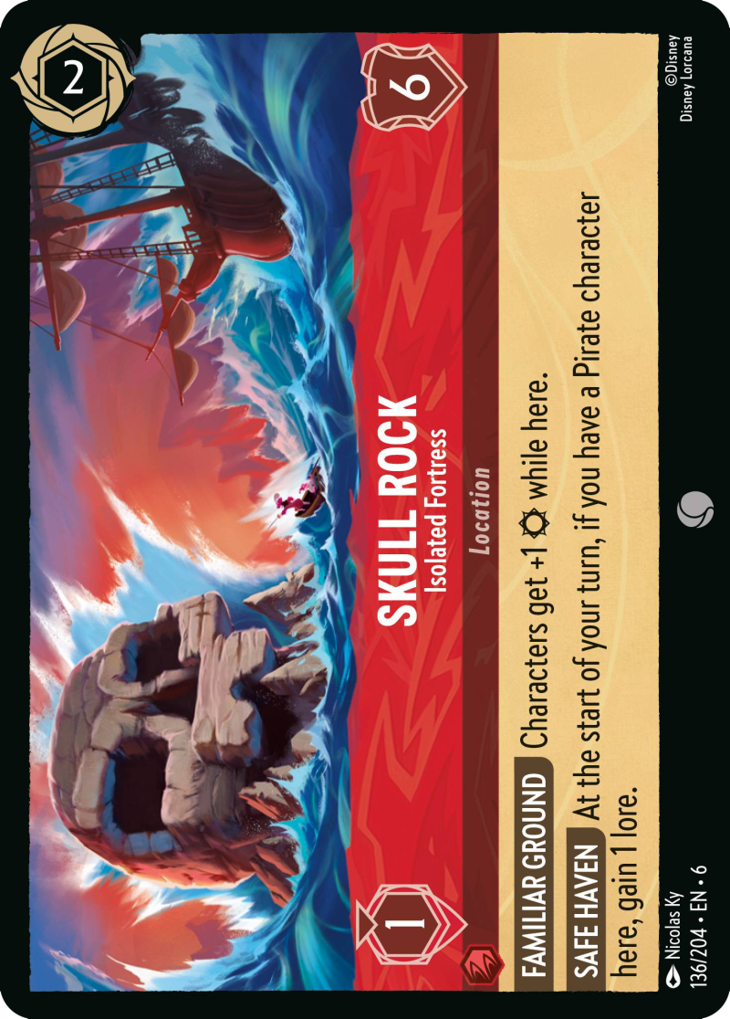 Skull Rock - Isolated Fortress - Mushu Report (Lorcana Wiki)