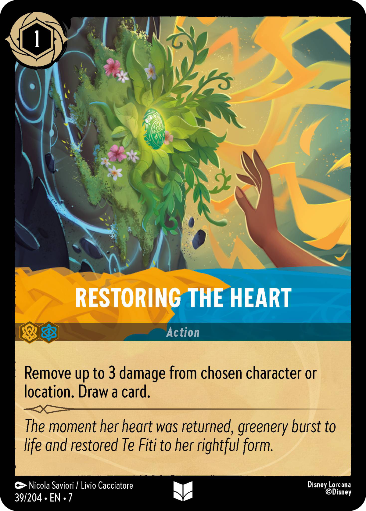 Restoring the Heart - Mushu Report (Lorcana Wiki)