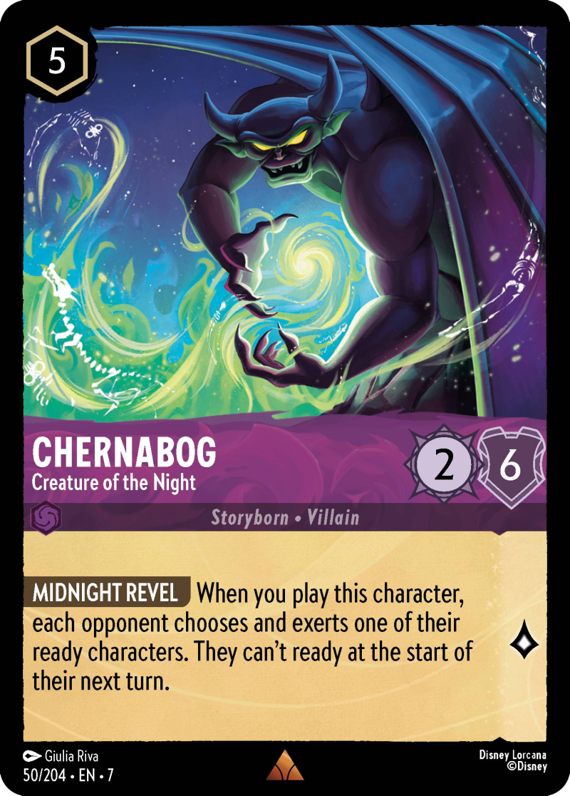 Chernabog - Creature of the Night - Mushu Report (Lorcana Wiki)