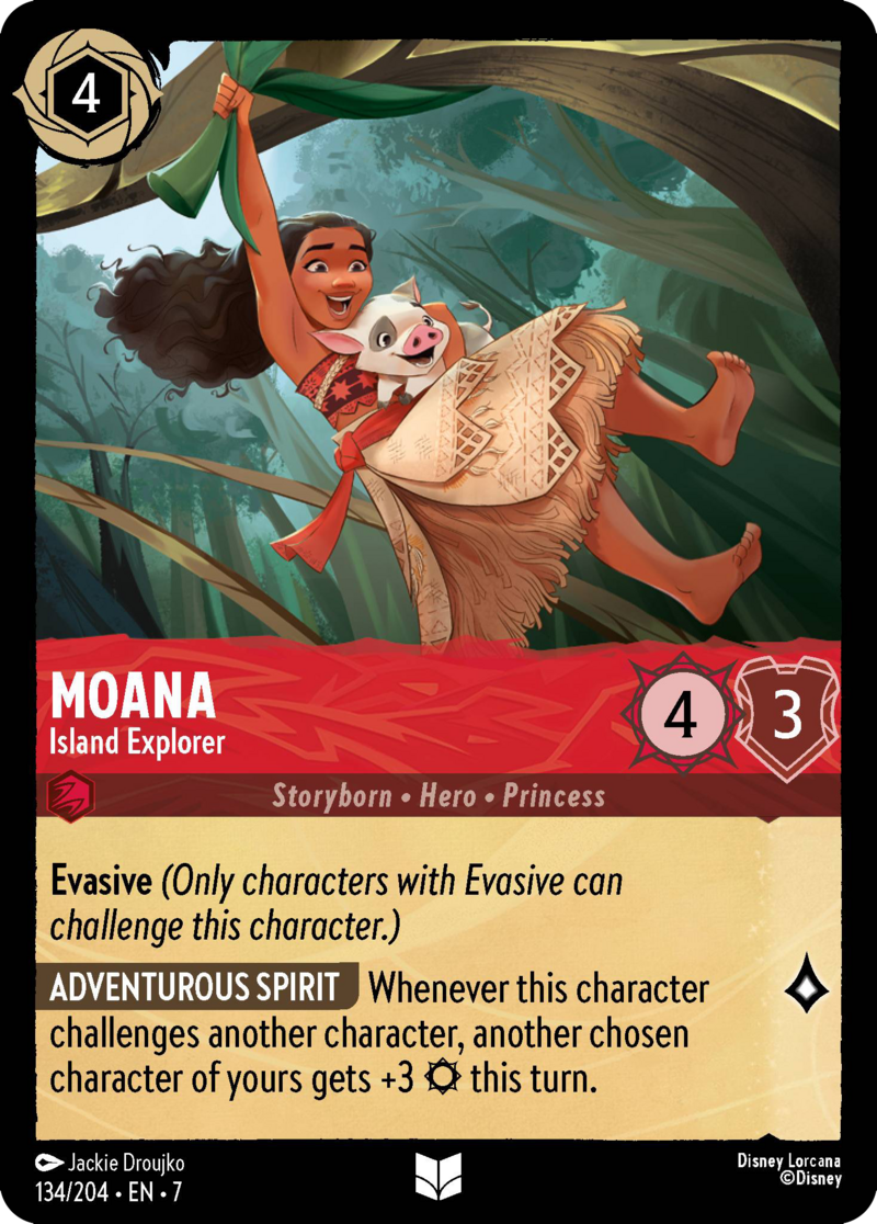 Moana - Island Explorer - Mushu Report (Lorcana Wiki)