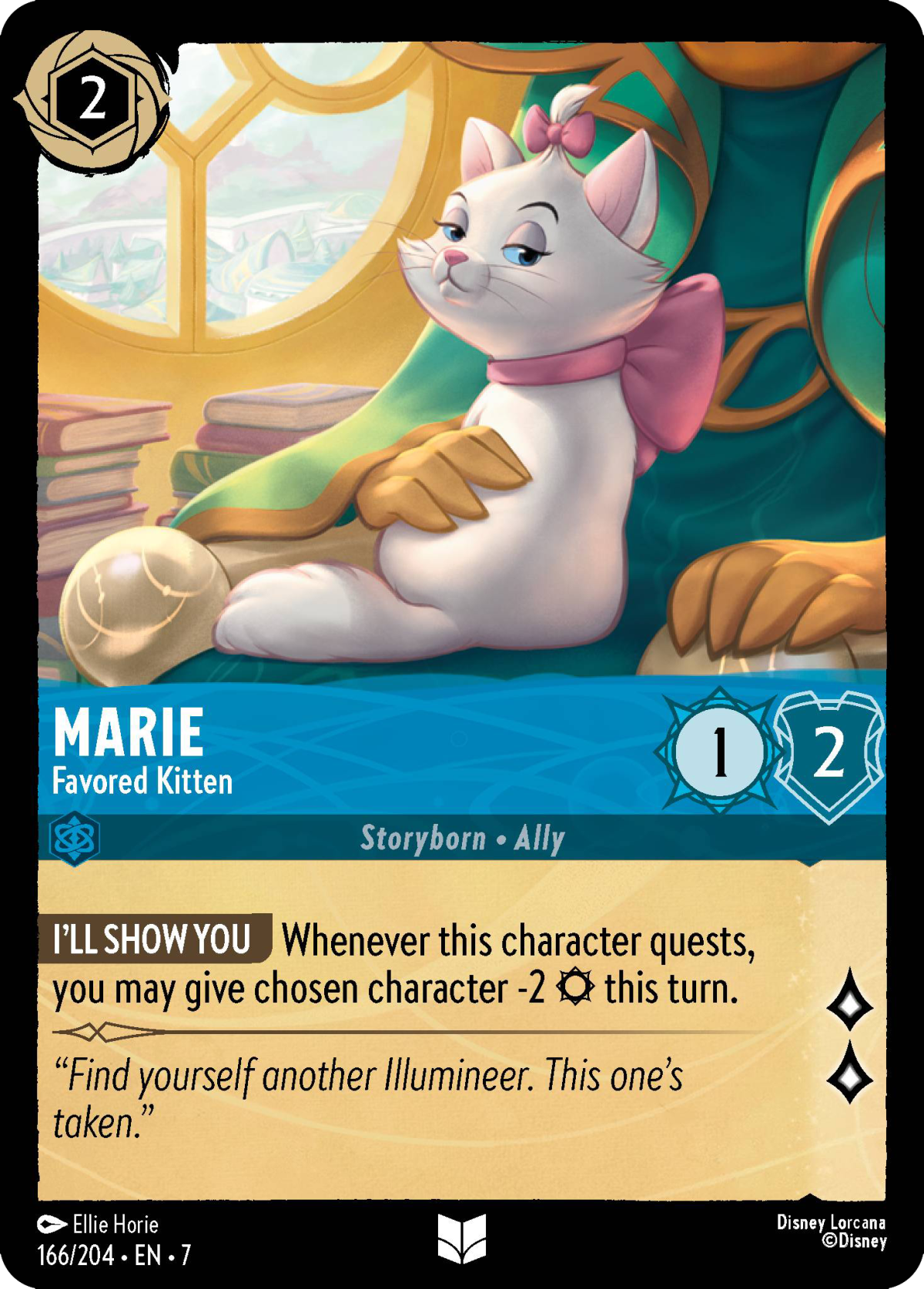 Marie - Favored Kitten - Mushu Report (Lorcana Wiki)