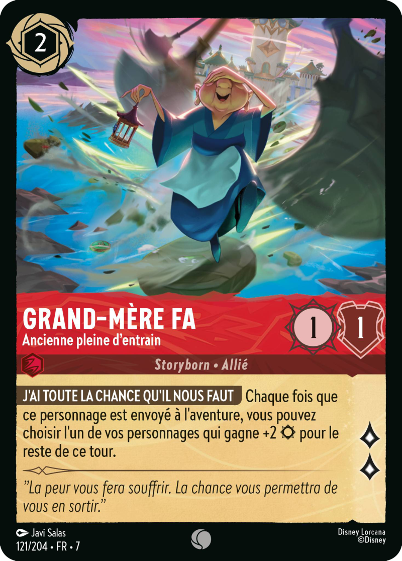 Grandmother Fa (character) - Mushu Report (Lorcana Wiki)