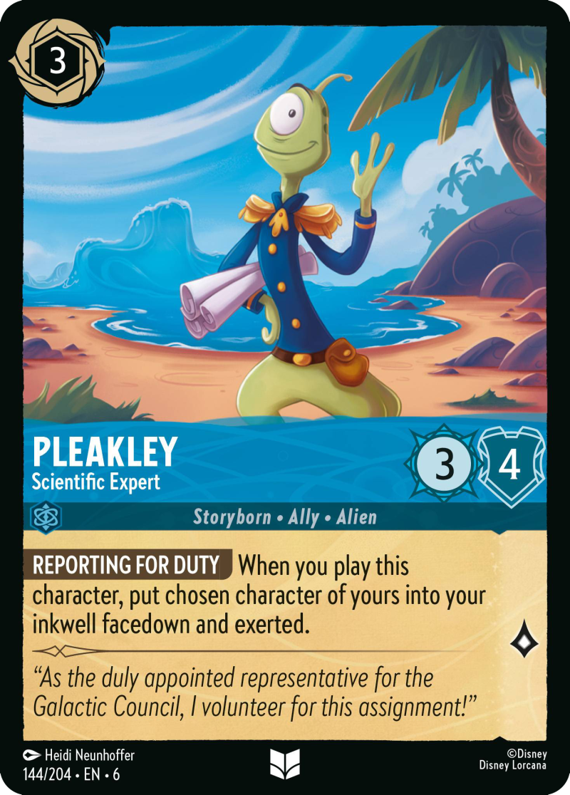 Pleakley - Scientific Expert - Mushu Report (Lorcana Wiki)