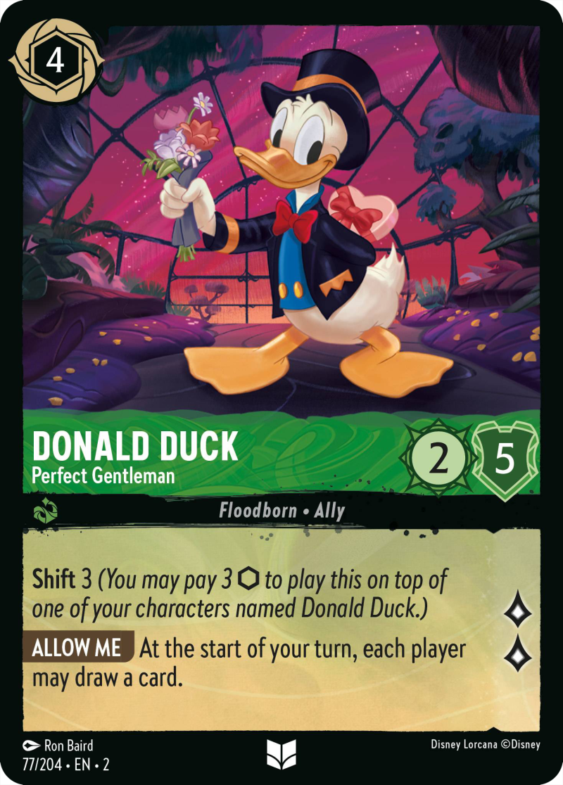 Donald Duck - Perfect Gentleman - Mushu Report (Lorcana Wiki)
