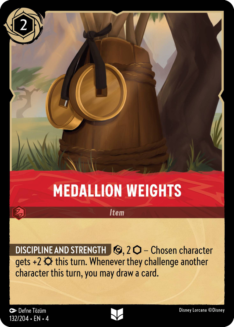 Medallion Weights - Mushu Report (Lorcana Wiki)