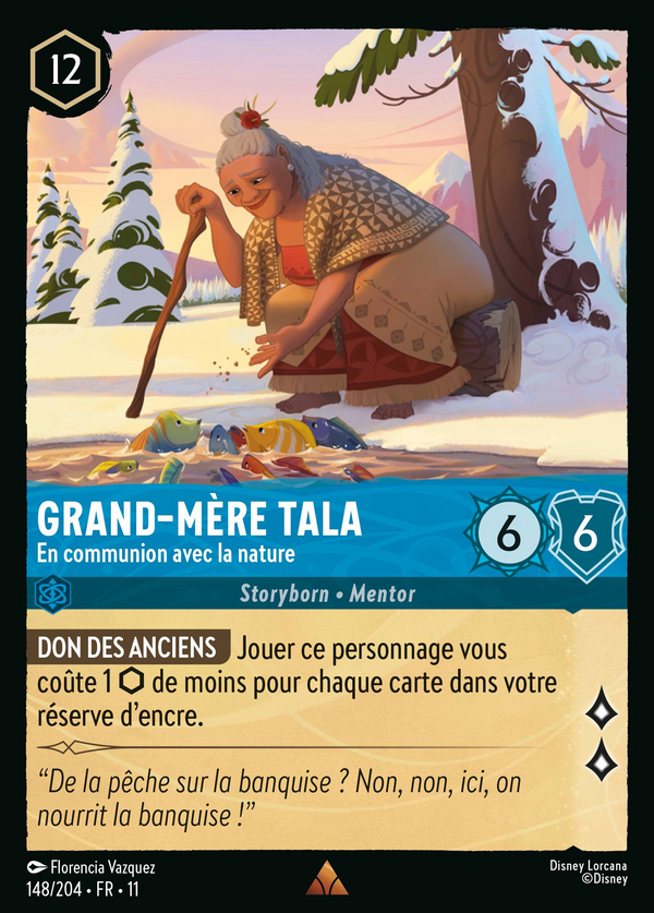 Gramma Tala - Connected to Nature - Mushu Report (Lorcana Wiki)