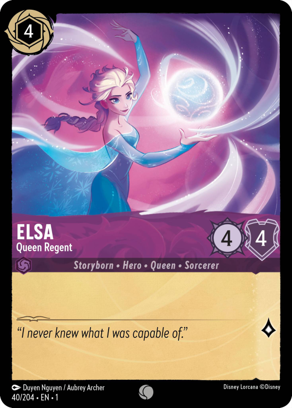 Elsa (character) - Mushu Report (Lorcana Wiki)