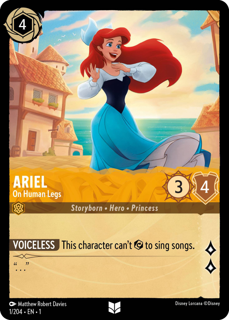 Ariel - On Human Legs - Mushu Report (Lorcana Wiki)