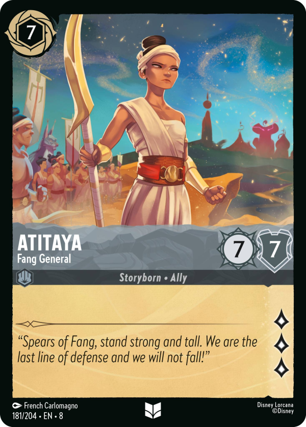 Atitaya - Fang General - Mushu Report (Lorcana Wiki)