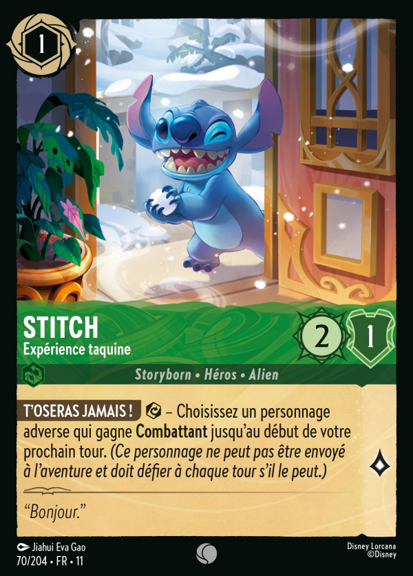 Stitch - Naughty Experiment - Mushu Report (Lorcana Wiki)