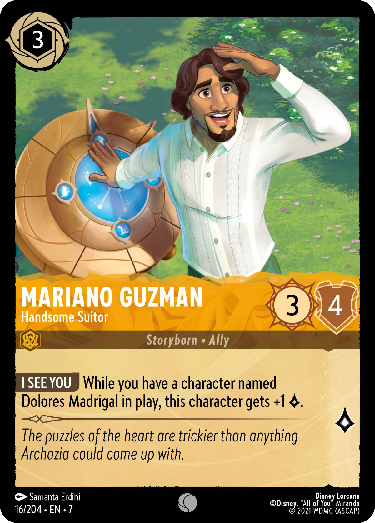 Mariano Guzman (character) - Mushu Report (Lorcana Wiki)