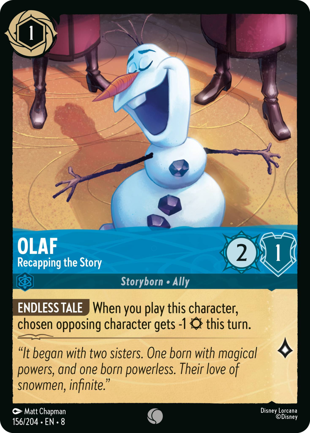 Olaf - Recapping the Story - Mushu Report (Lorcana Wiki)