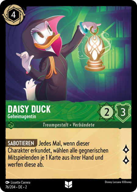 Daisy Duck - Secret Agent - Mushu Report (Lorcana Wiki)