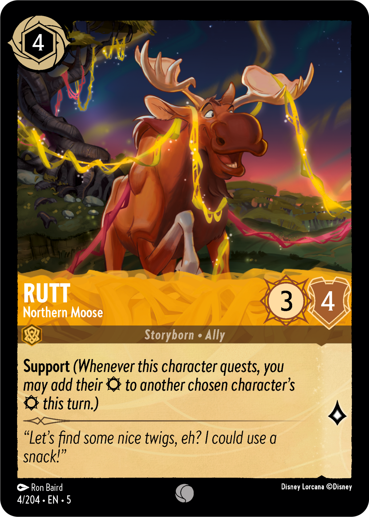 Rutt (character) - Mushu Report (Lorcana Wiki)