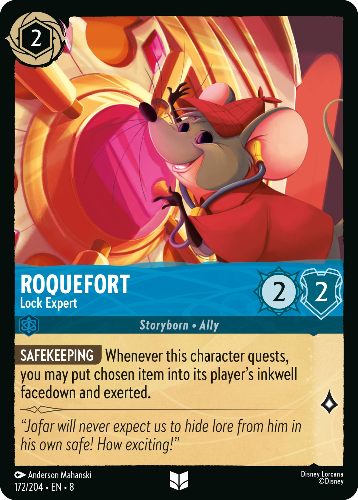 Roquefort - Lock Expert - Mushu Report (Lorcana Wiki)