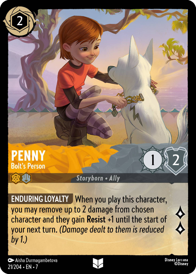 Penny (character) - Mushu Report (Lorcana Wiki)