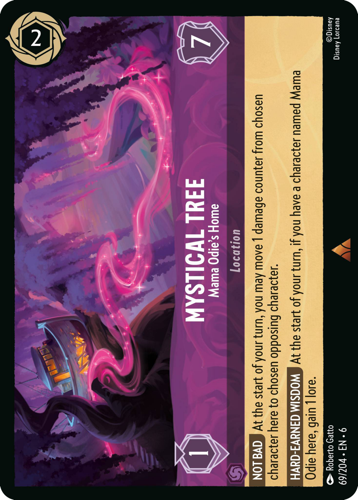 Mystical Tree - Mama Odie's Home - Mushu Report (Lorcana Wiki)