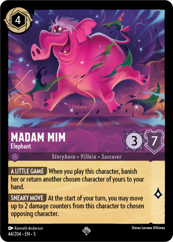Madam Mim (character) - Mushu Report (Lorcana Wiki)