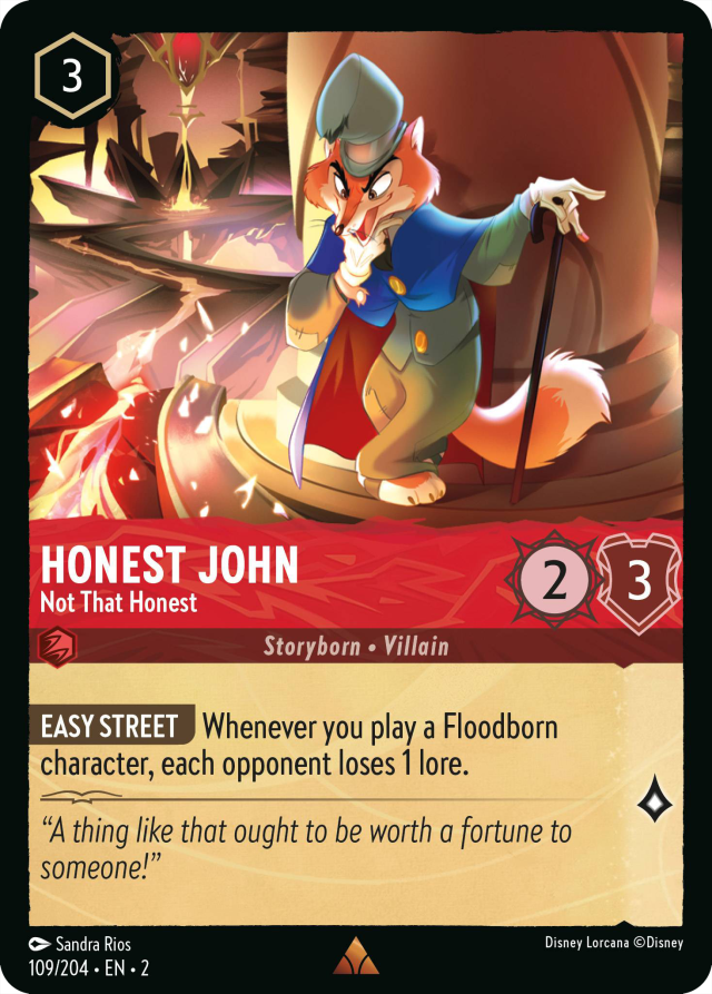 Honest John (character) - Mushu Report (Lorcana Wiki)