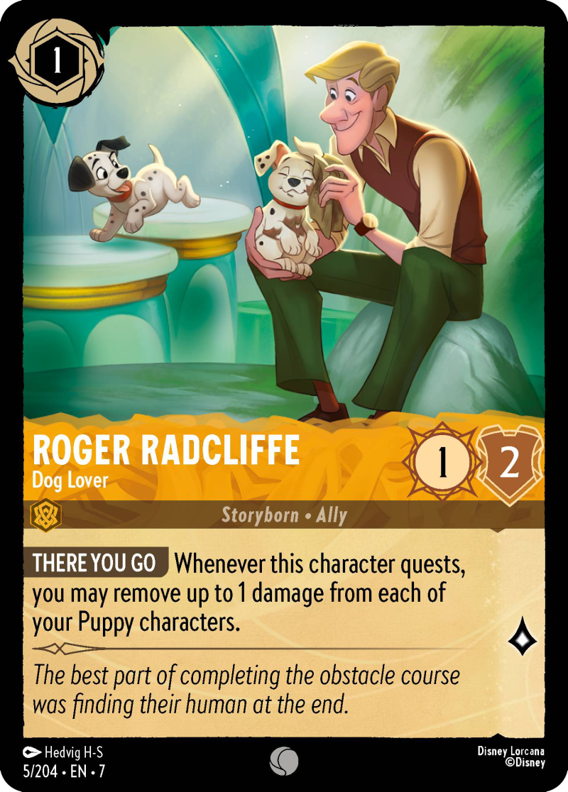Roger Radcliffe (character) - Mushu Report (Lorcana Wiki)